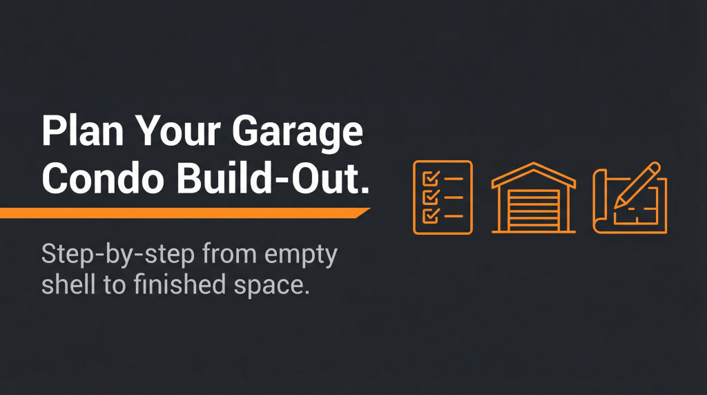 How to Plan Your Garage Condo Build-Out: Step-by-Step Guide - MyGarage ...